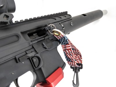 PATRIOTIC SHOTGUN RIFLE CHAMBER SAFETY FLAG | eBay