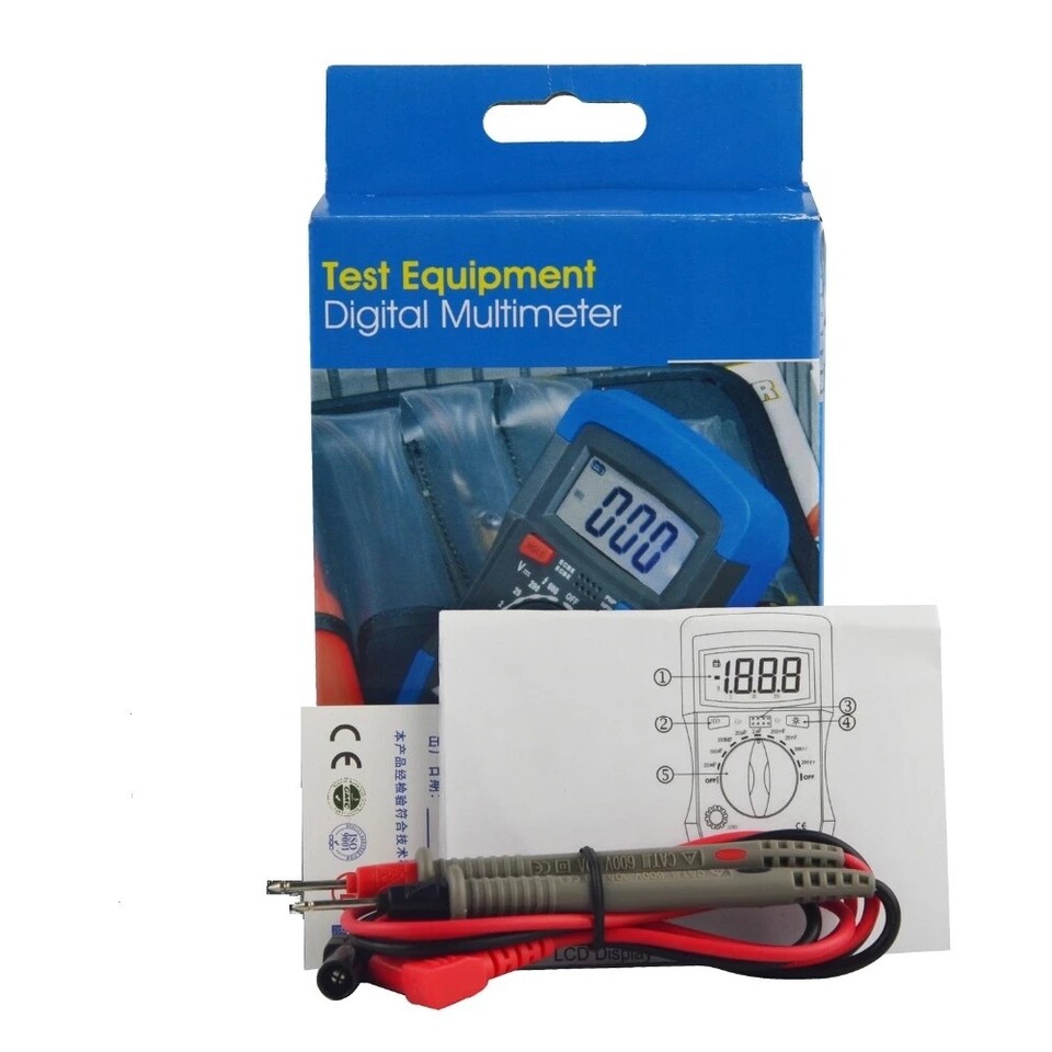 Digital Multimeter Resistance Capacitance Inductance Transistor hFE LCR ...