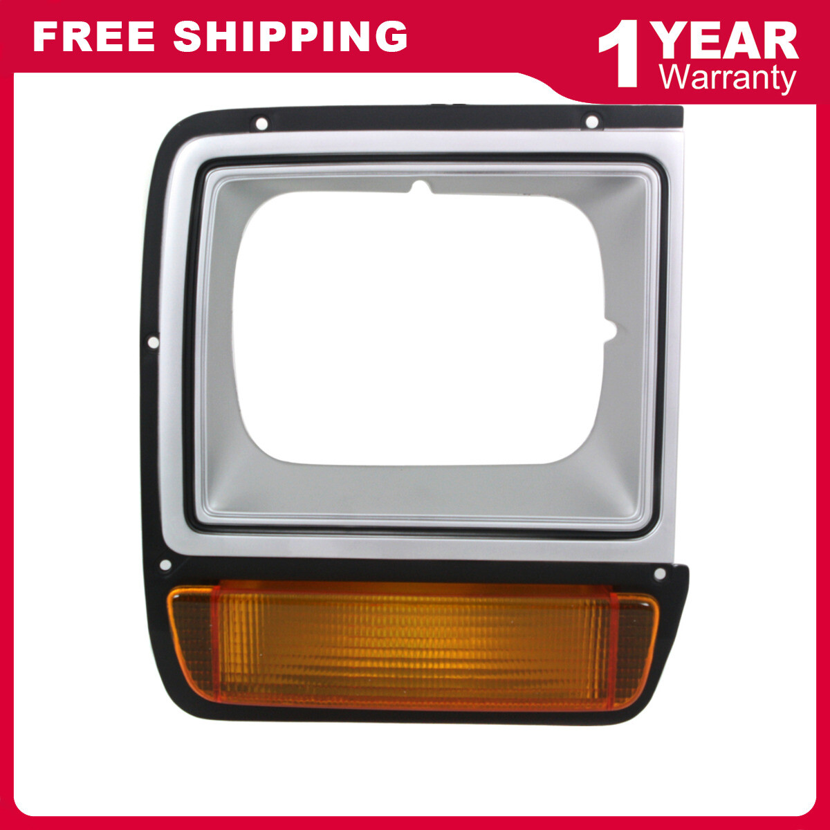 Headlight Door Passenger Side For 86-90 Dodge Ramcharger D150 D250 W150 ...
