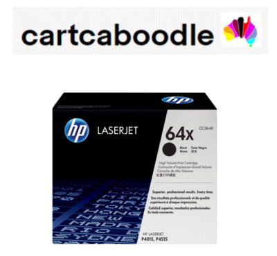 HP CC364X - OPEN BOX - Genuine HP 64X BLACK Toner - P4015 P4515 HP64X ...