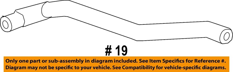 GM OEM 13-21 Encore,Trax Cooling Radiator Components-Reservoir Hose ...