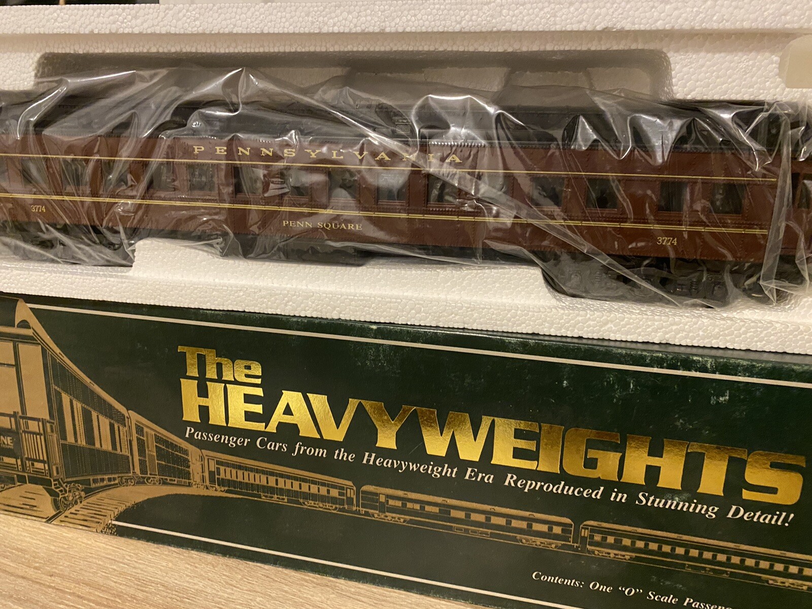 K-Line PRR Heavyweight Passenger Set with Weaver PRR T1 Duplex (11 cars ...
