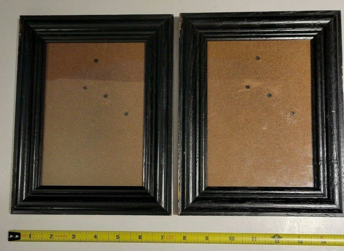 Black Wooden Picture Frames