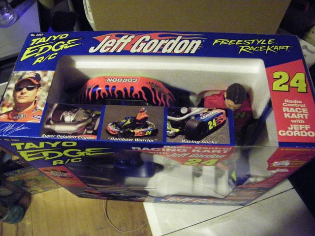 TAIYO Edge RC Jeff Gordon Freestyle RACEKART Racing Go Kart 27mhz ...
