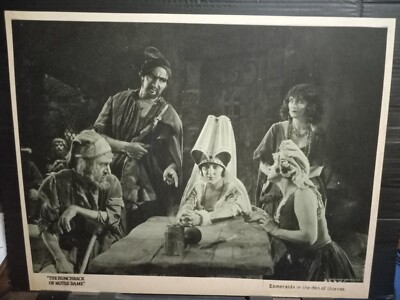 Lobby Card 1923 HUNCHBACK OF NOTRE DAME Patsy Ruth Miller Esmeralda ...