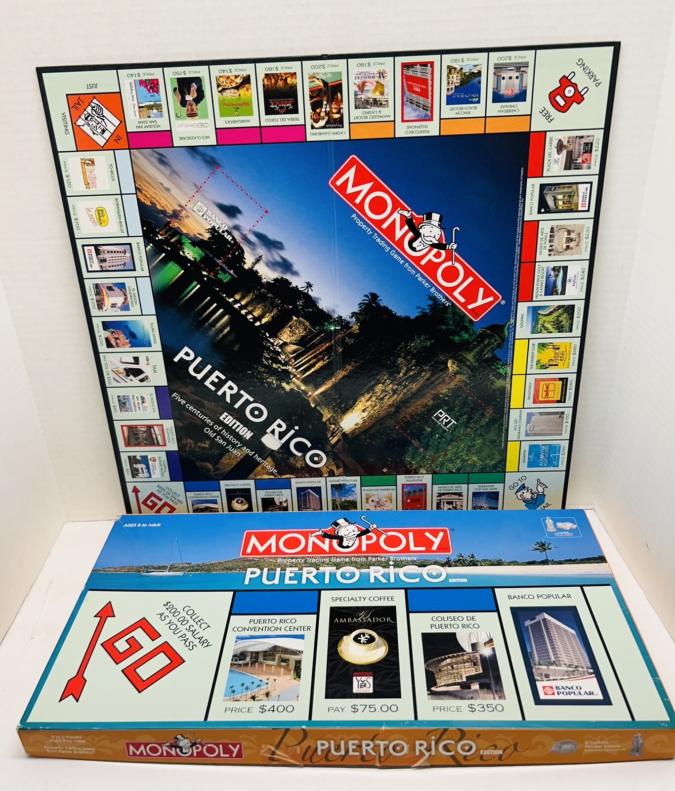 PUERTO RICO EDITION MONOPOLY Board Game RARE LIMITED EDITION 2005 | eBay