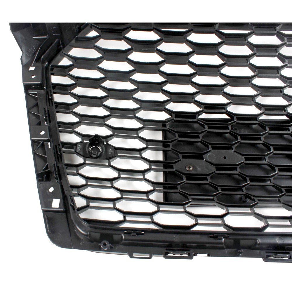 Fits 2017-2019 AUDI A4 S4 B9 Front Grill Grille Honeycomb Glossy Black ...
