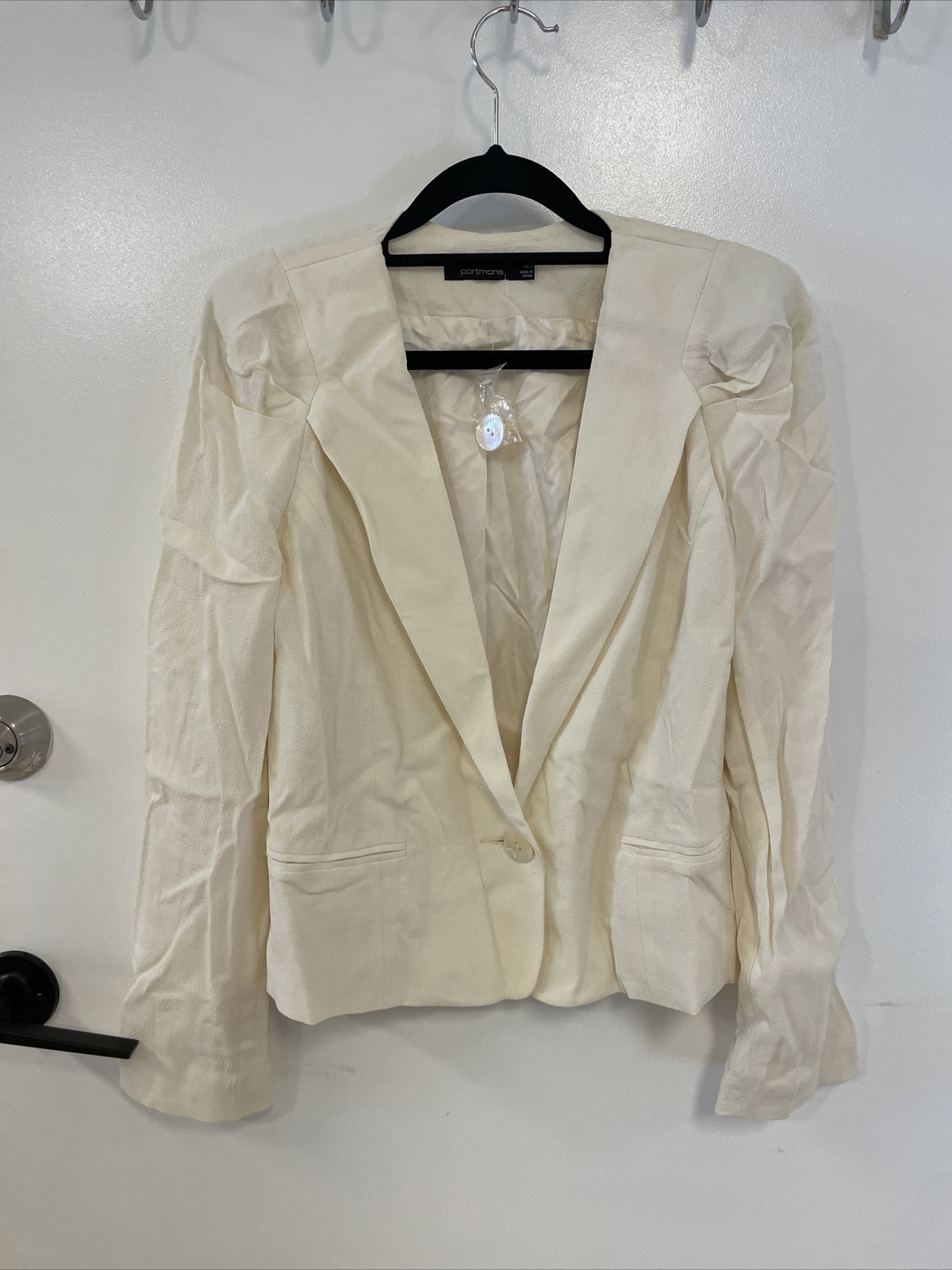 PORTMANS Cream White Jacket Blazer Office Work size 8 BNWOT C5 | eBay