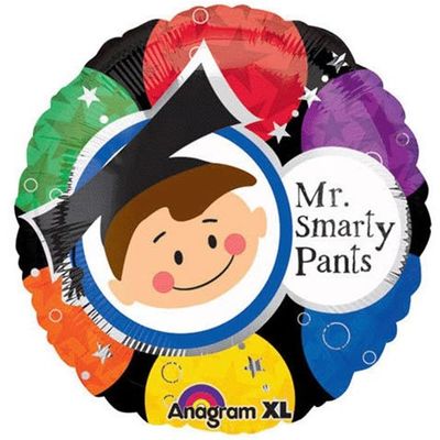 Mr Smarty Pants - Foil Balloon Party Graduation Celebration Anagram XL ...