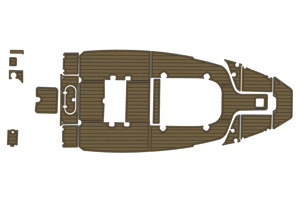 2023 Key West 219 FS Marine teak deck EVA Foam Boat flooring | eBay