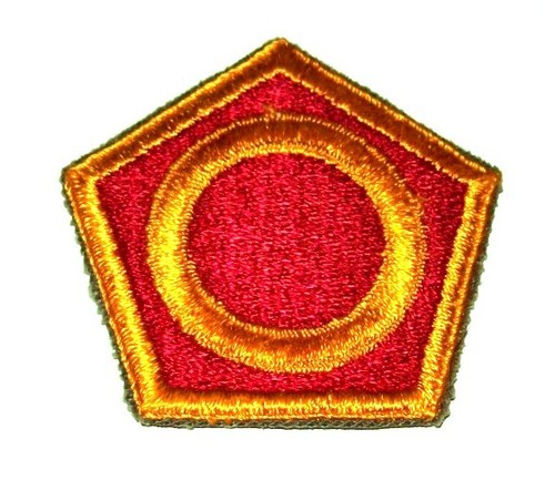 ORIGINAL CUT-EDGE WW2 50th INFANTRY DIVISION GHOST / PHANTOM UNIT PATCH ...