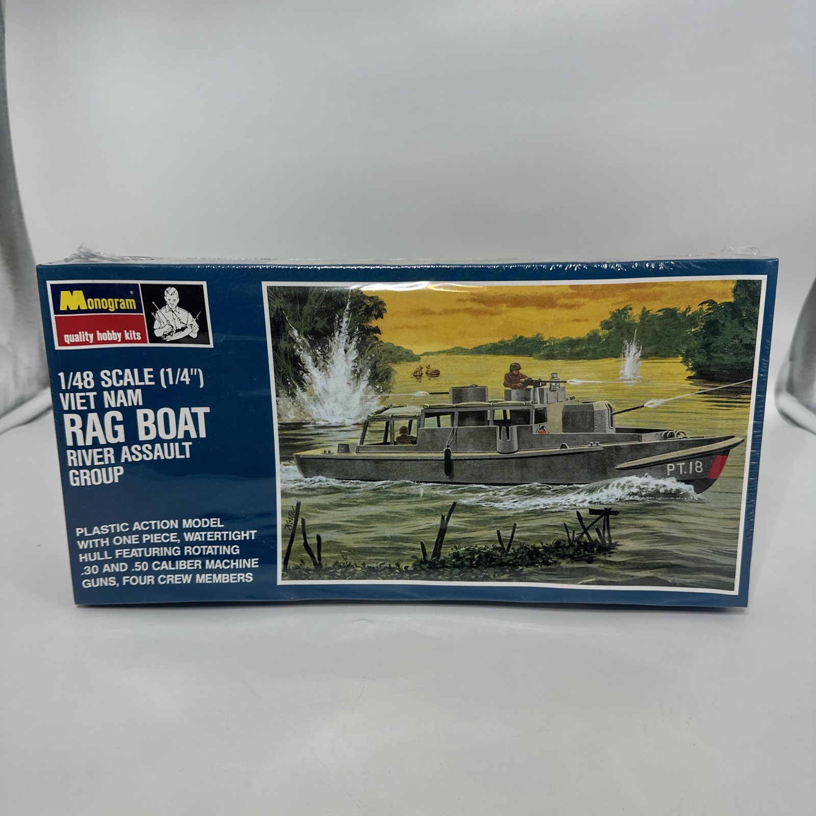 NEW! Monogram Viet Nam RAG Boat River Assault Group 1:48 Scale Released ...