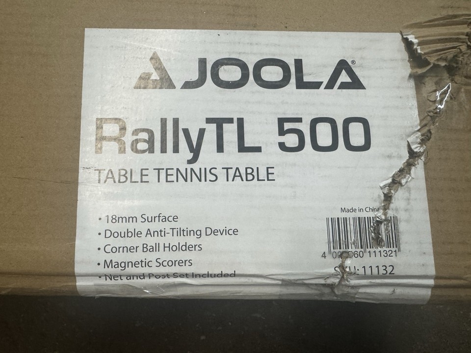 JOOLA Rally TL Professional Indoor Ping Pong Table – 18mm Top | eBay