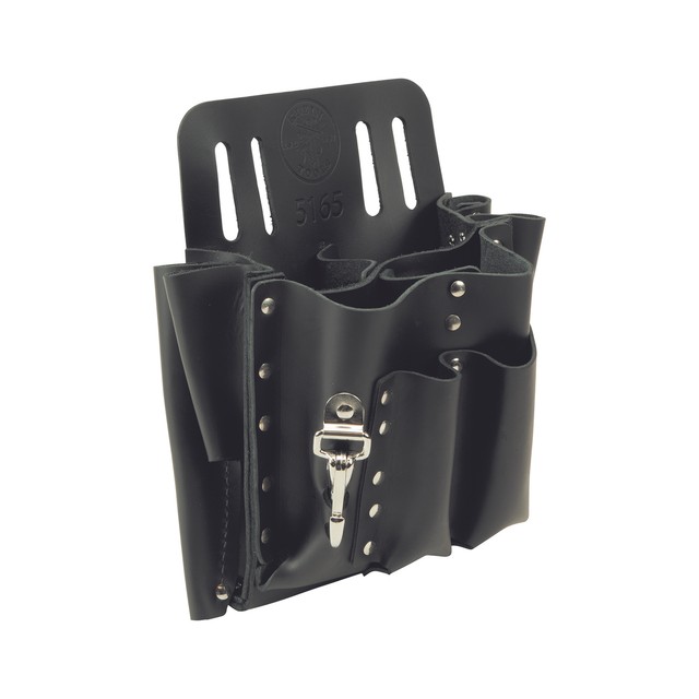 Klein Tools 5165 10-pocket Tool Leather Pouch for sale online | eBay