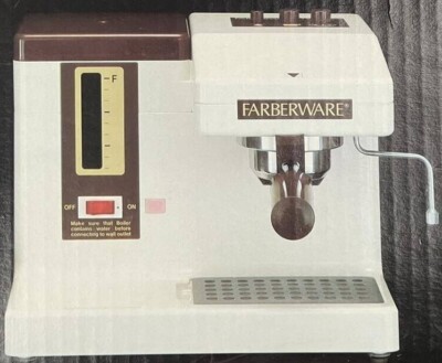 Vintage 1980’s Farberware Espresso Cappuccino Maker 200 | eBay