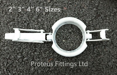 Bauer Fittings Lever Lock Clamp Slurry Farming 2" 3" 4" 6" Sizes ...