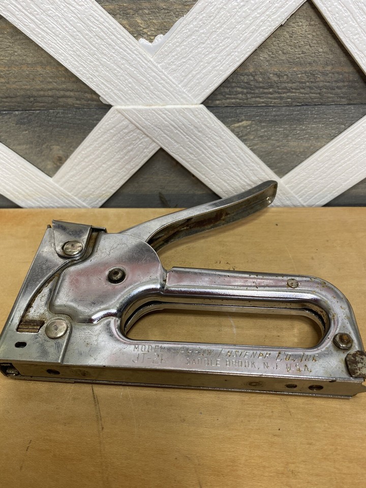 Vintage ARROW JT21 Stapler Staple Gun Made in USA | eBay