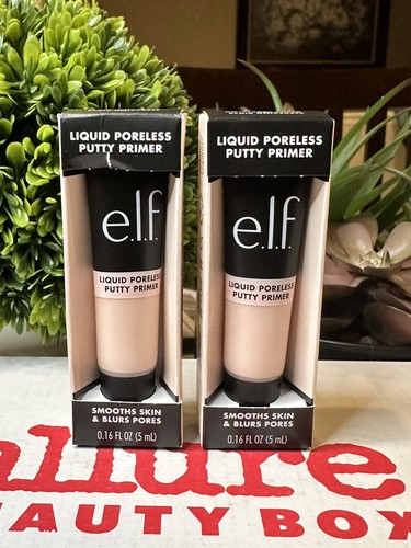 ELF E.L.F Liquid Poreless Putty Primer Universal Sheer Travel Mini 5ml ...