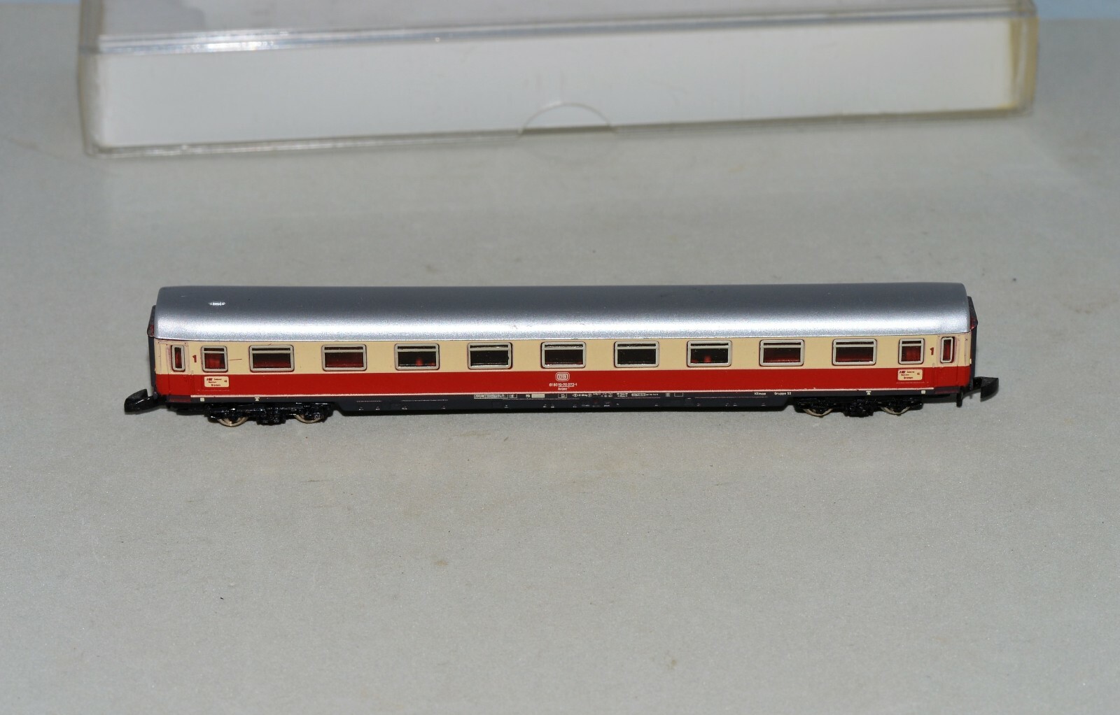 Z Scale Marklin mini-club 8734 DB TEE 1st Class Passenger Coach Car Non ...