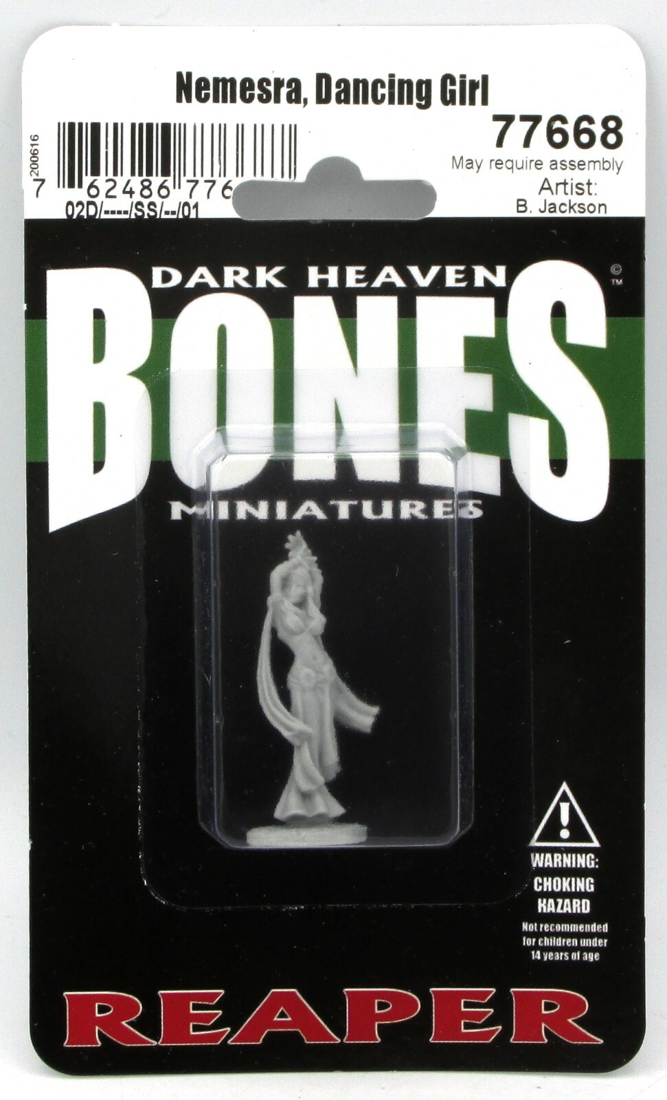 Reaper 77668 Nemesra Dancing Girl (Bones) Female Dancer Townsfolk ...