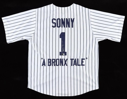 Chazz Palminteri "Sonny" Signed New York Yankees Jersey (Beckett) A ...
