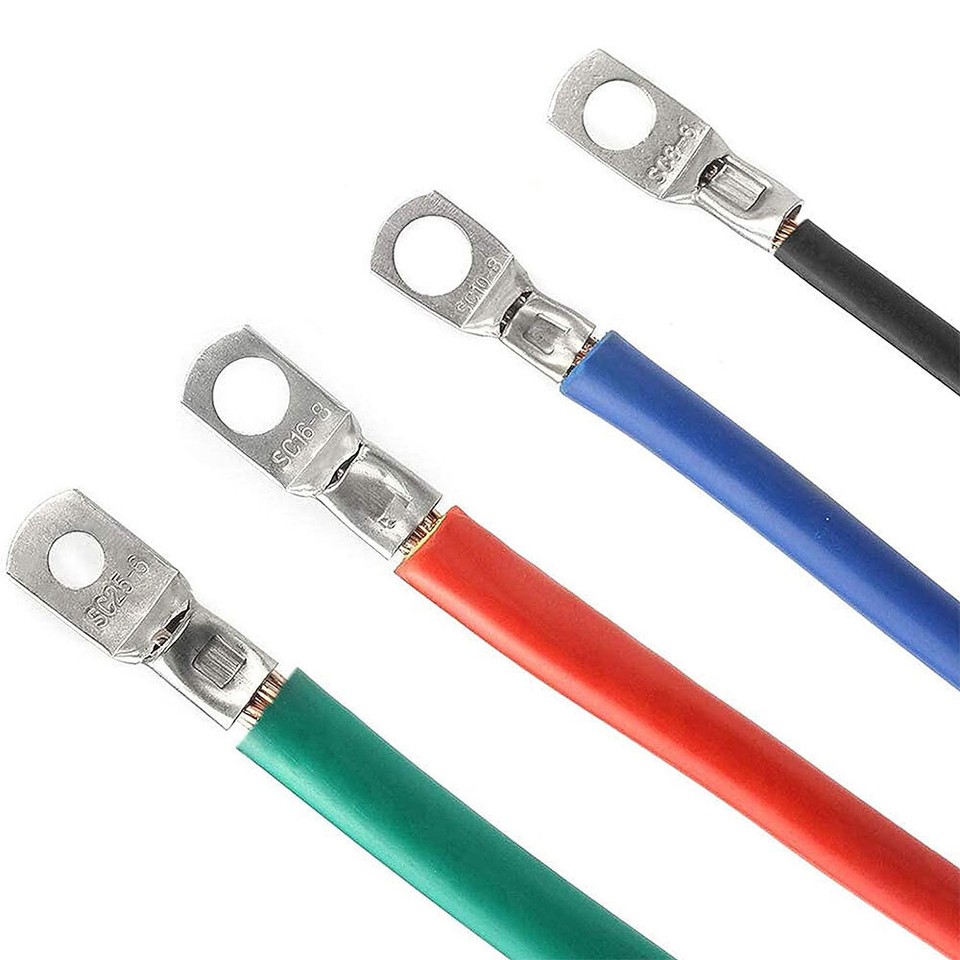 Heavy Duty Battery Cable Crimping Tool Wire Lugs Crimper Terminal ...