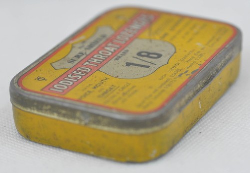 Vintage Sure Shield Iodised Throat Lozenges Tin Box - Ancoats ...