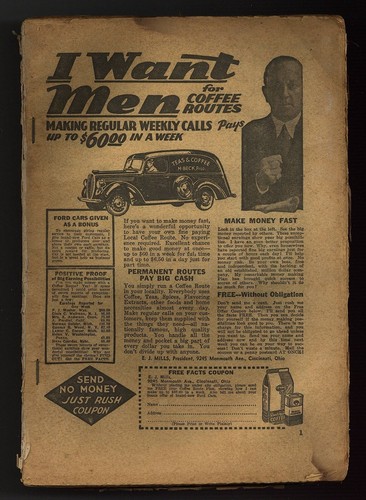 Horror Stories Feb-Mar 1939 Pulp collection coverless NO RESERVE | eBay