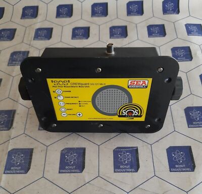 SEA MARSHALL CREWGUARD GG-121 MK.II MAN OVER BOARD ALARM BASE UNIT | eBay