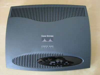 Routeur Ethernet cisco 1603 series 1600 | eBay