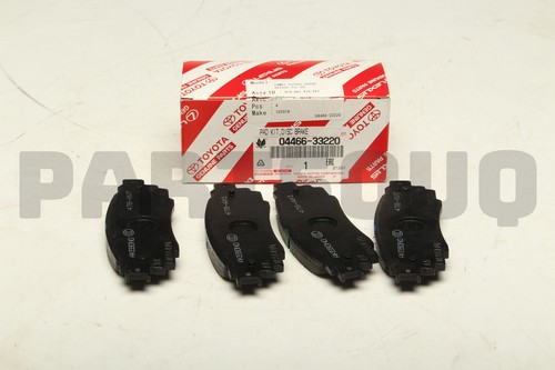 0446633220 Genuine Toyota PAD KIT DISC BRAKE 04466-33220 | eBay