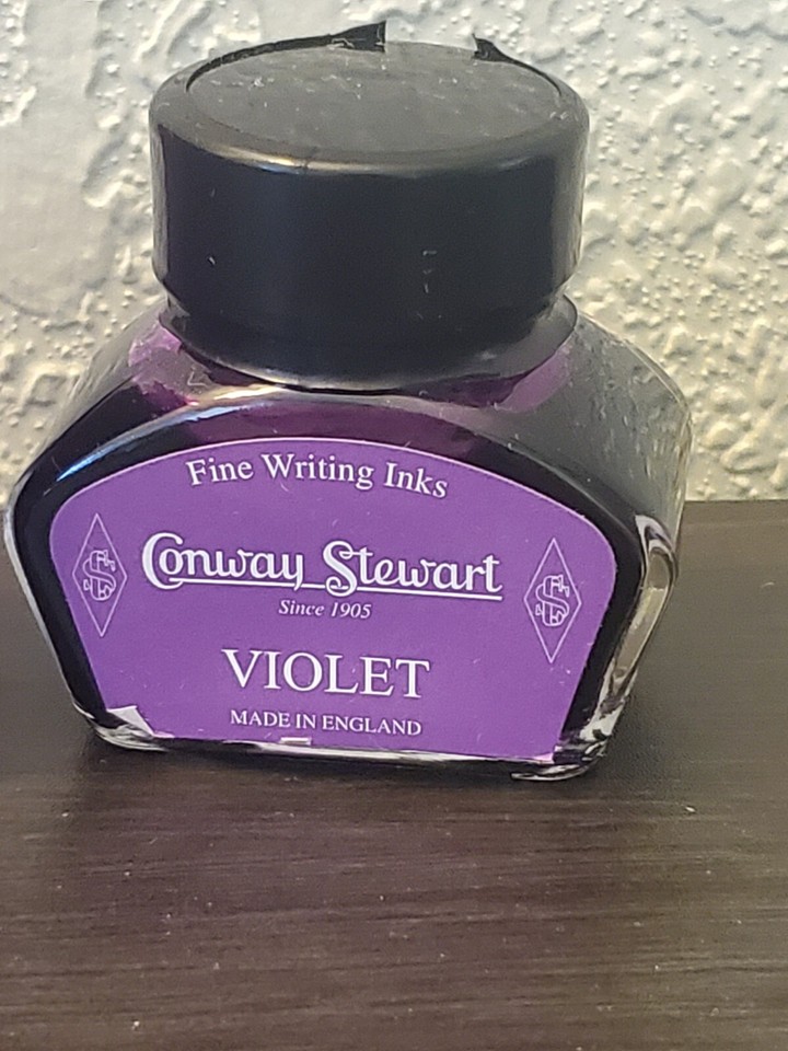 Conway Stewart- Fine Writing fountain pen Ink VIOLET Vintage | eBay