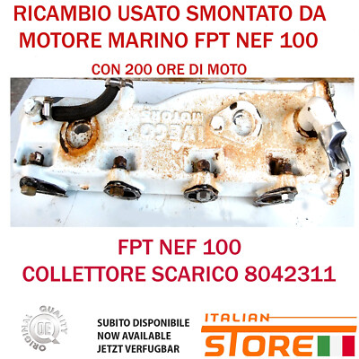 Engine FPT Nef 100 Manifold Exhaust 8042311 | eBay