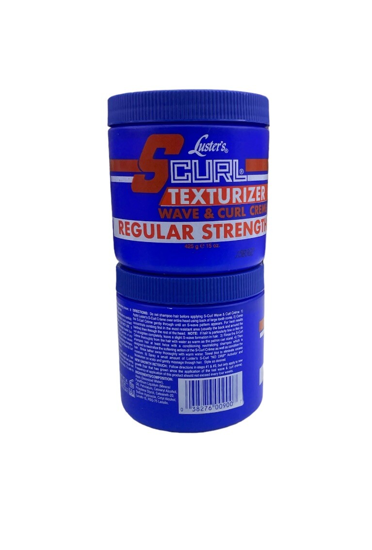 Luster's Scurl Texturizer Wave & Curl Creme Regular Strength ( 2 Jar 15 ...
