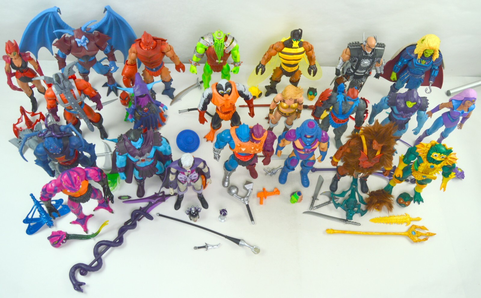 MOTUC, Figures Lot, Masters of the Universe Classics, He-Man set, parts ...