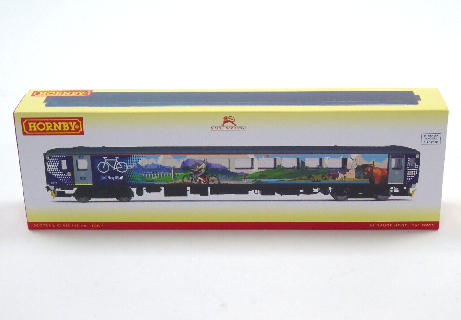 Hornby OO Gauge Locomotive ScotRail Class 153 153377 DDC Ready R30011 ...