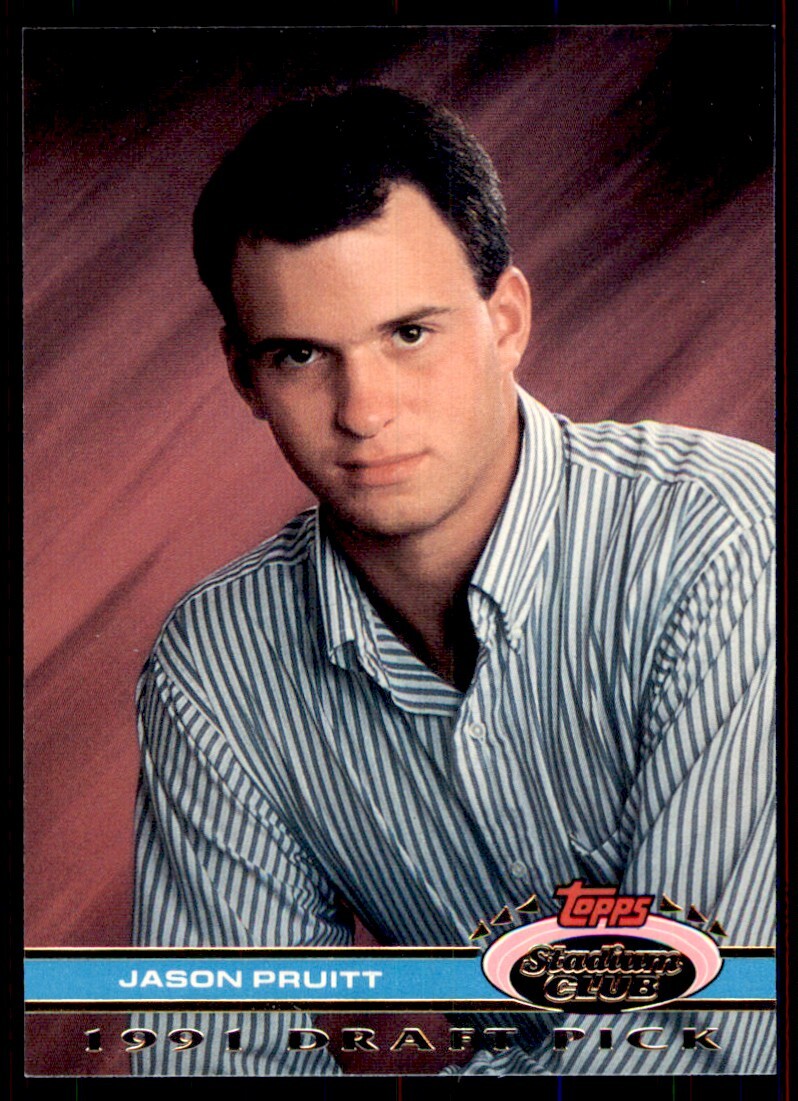1991 Stadium Club Stadium Set Jason Pruitt Baseball Cards #143 | eBay