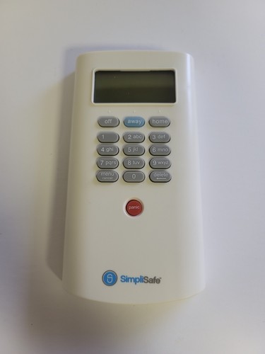Simplisafe Keypad 1st Generation Wireless Home Security System KP1000 ...