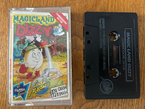 Magicland Dizzy - Code Masters - Commodore 64 C64 - Tested | eBay