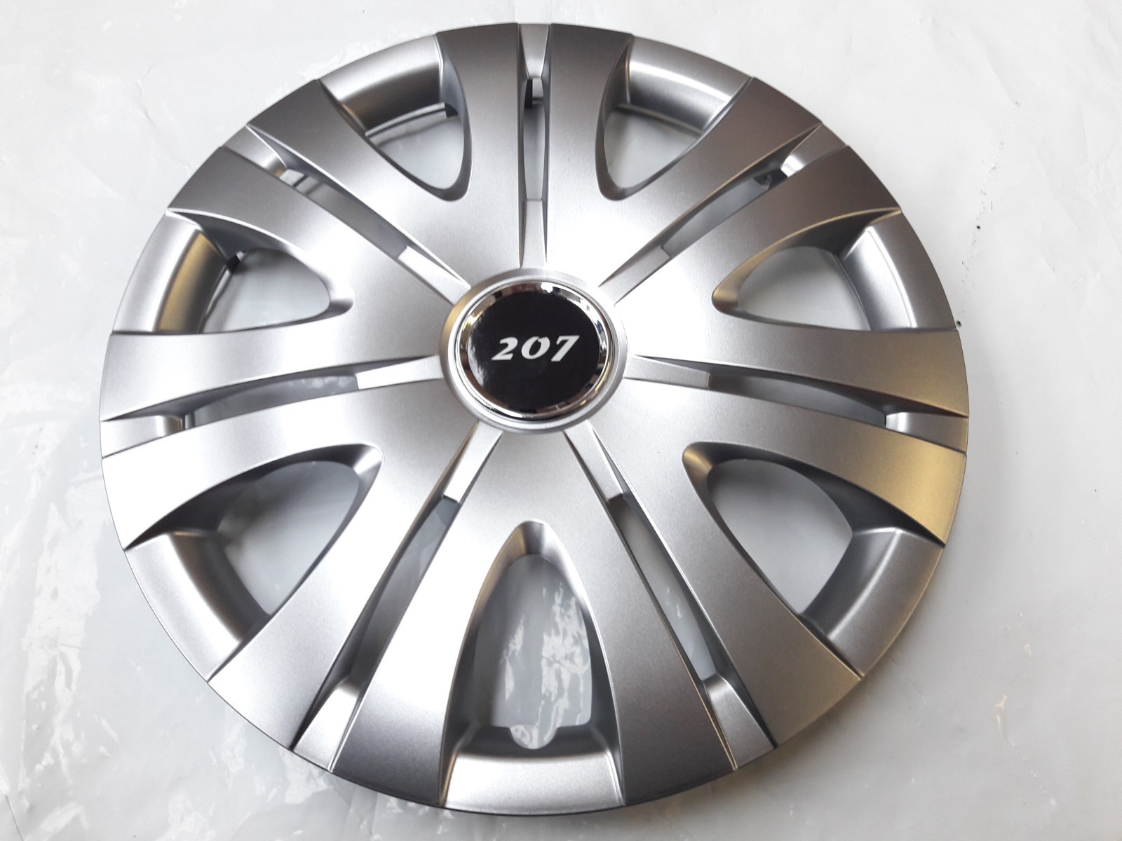 15" WHEEL TRIMS TO FIT PEUGEOT 207 / SW / CC SET OF 4 HUBCAPS SUPERIOR ...