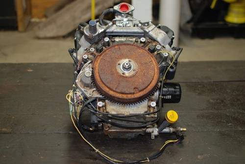 John Deere F725 Engine Kawasaki FD590V AS03 1.125" Crankshaft Vertical ...