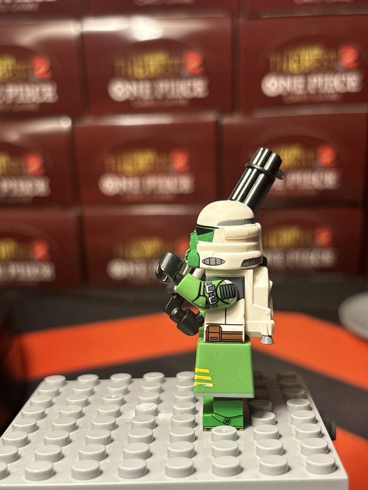 Lego Star Wars Minifigure Custom Doom Squad Heavy Clone | eBay