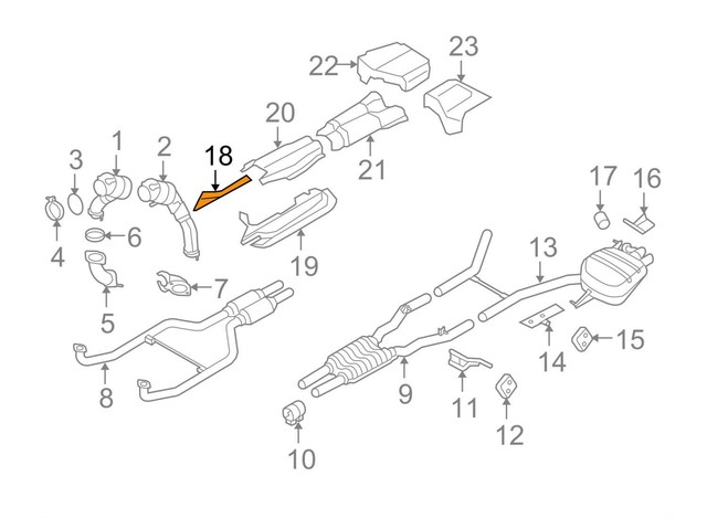 BMW 51487185204 Genuine OEM Factory Original Heat Shield for sale ...
