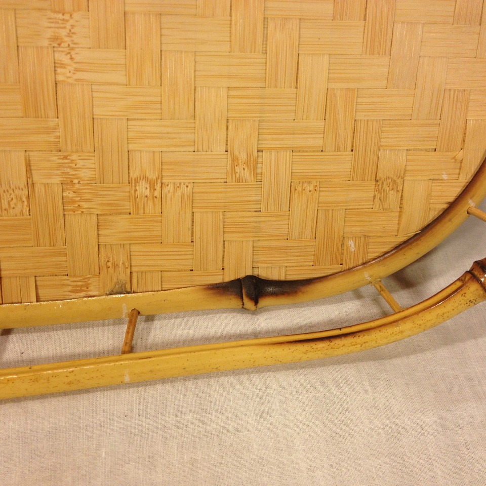 Bamboo Hand Woven Large Serving Tray | eBay