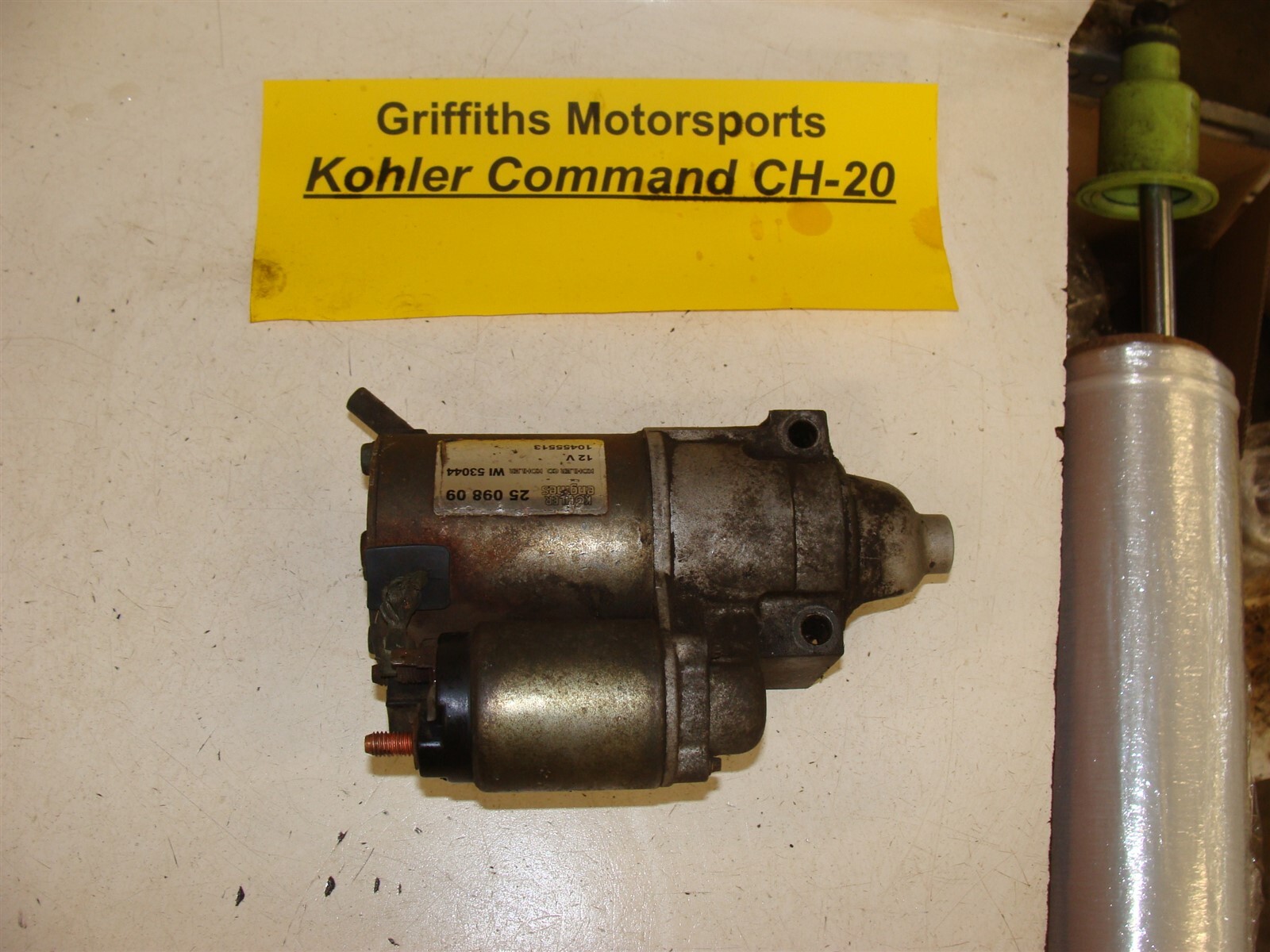 KOHLER COMMAND 20hp CH20 ohv electric starter motor start oem needs ...
