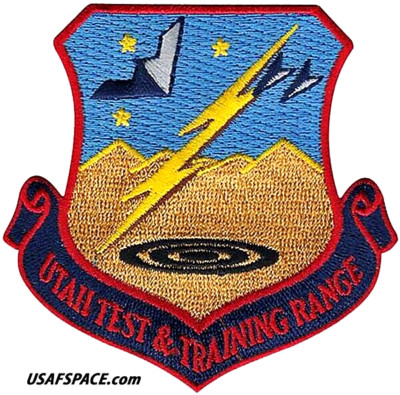 UTAH TEST & TRANING RANGE - UTTR - DOD USAF -HILL AFB, UT-ORIGINAL VEL ...