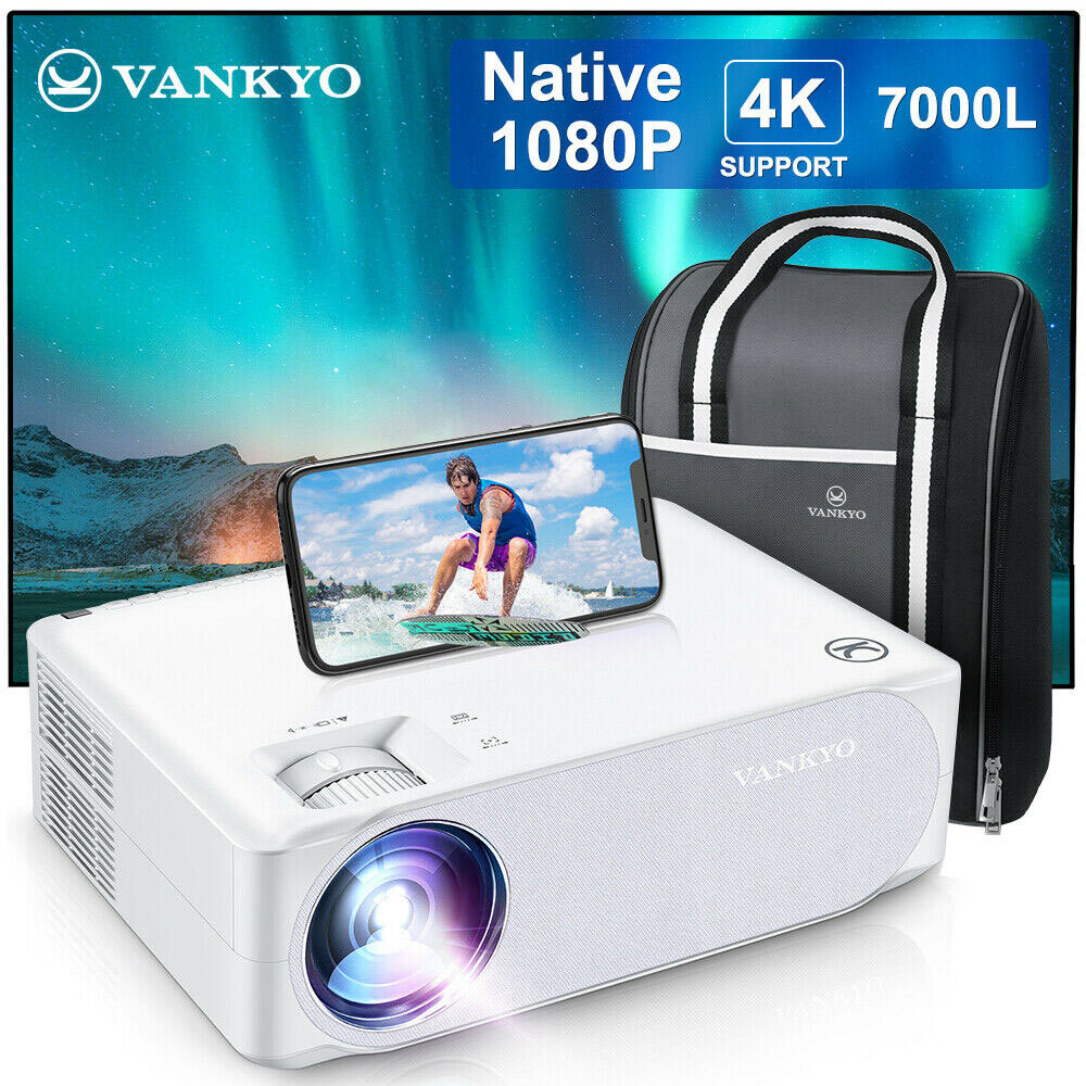 VANKYO V630 Smart Home Theater Projector 1080P Native HD 7000:1 300 ...