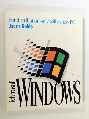1993 Microsoft Windows Version 3.1 Operating System Users Guide Manual ...