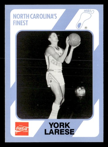 York Larese 1989 Collegiate Collection North Carolina's Finest Card ...