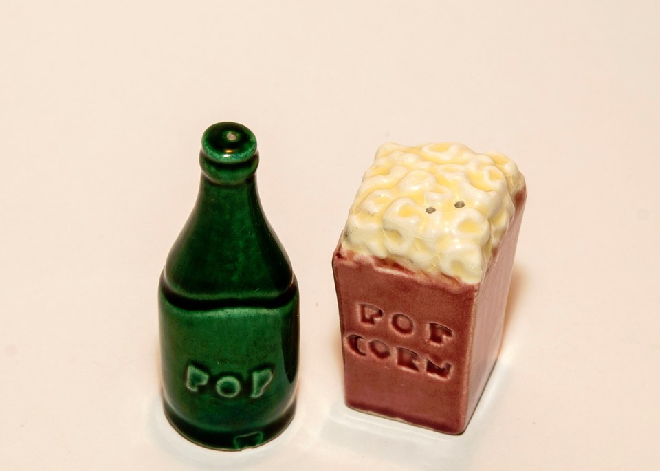 Popcorn & Pop Salt & Pepper Shakers | eBay